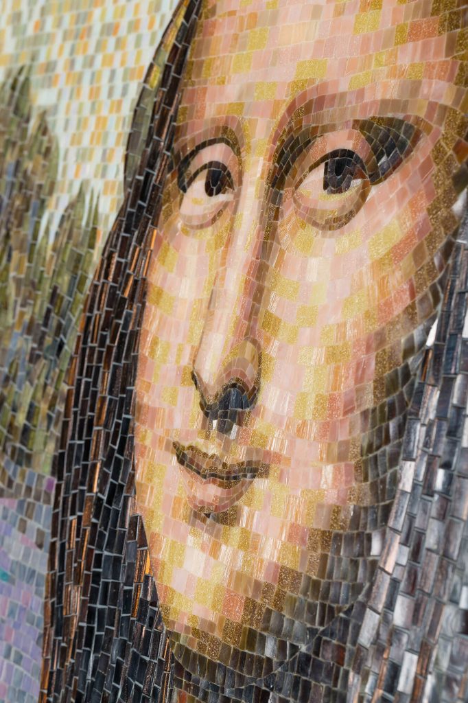 Mona Lisa With A Persian Cat - Mozzaico | Leading Tile and Mosaic ...